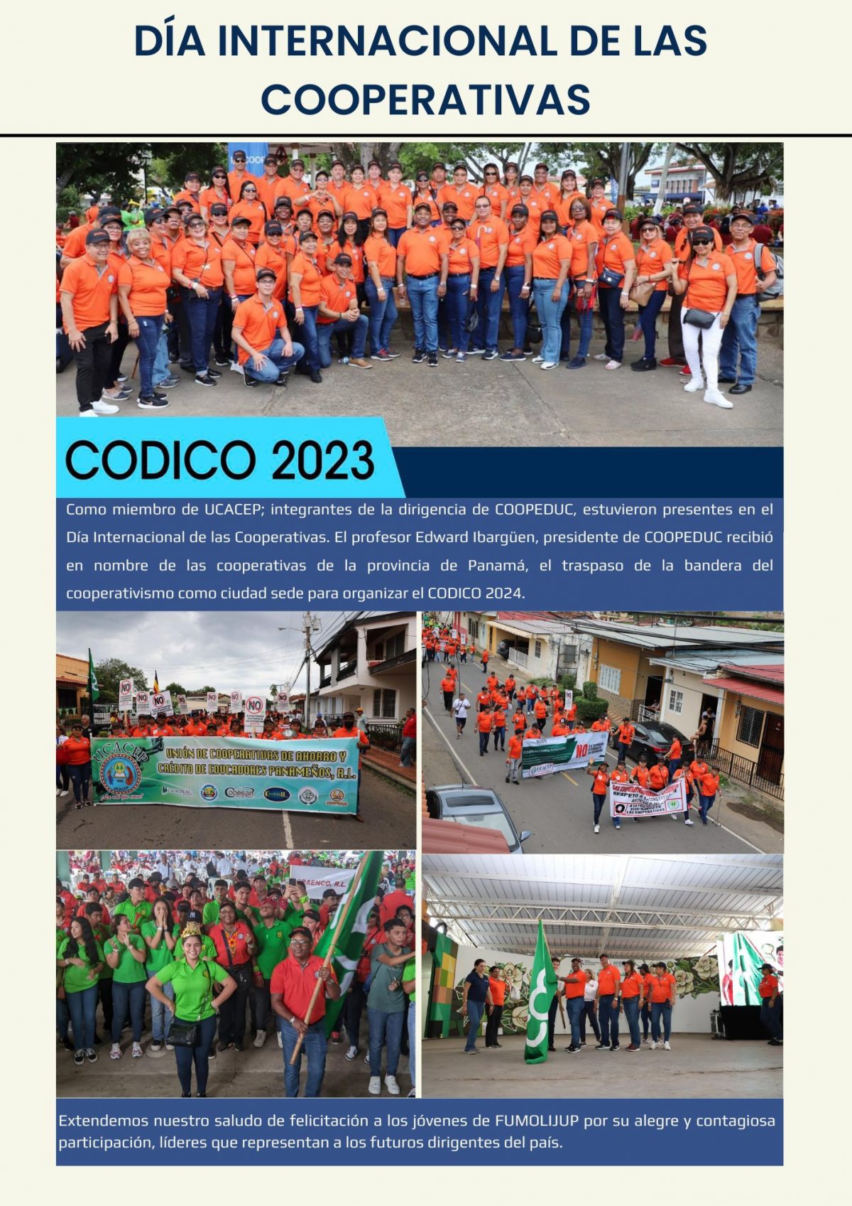 Día Internacional de las Cooperativas