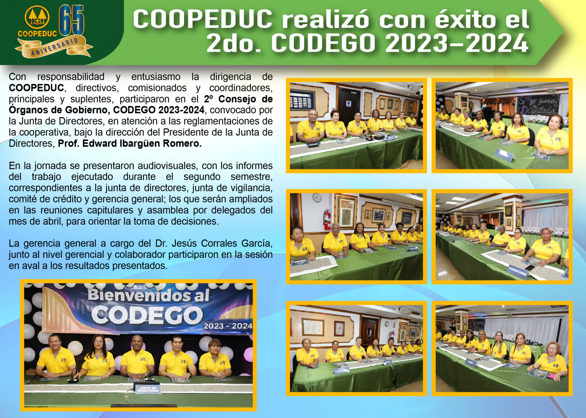 2do. CODEGO 2023 – 2024